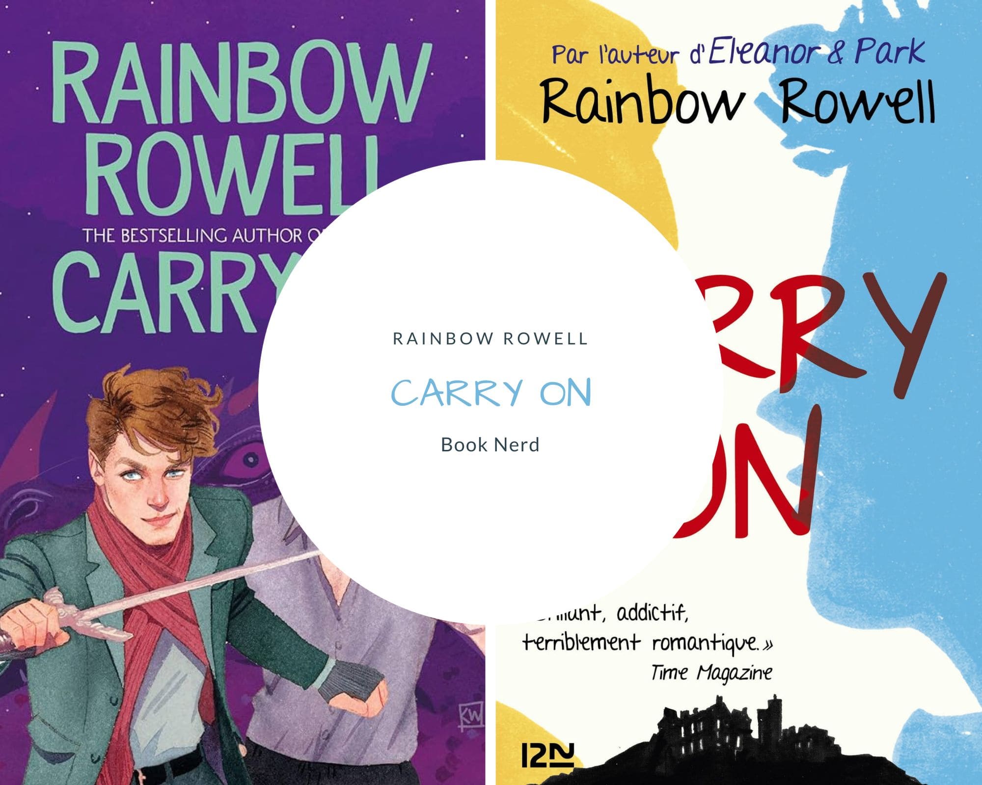 Carry On (Simon Snow #1) - Rainbow Rowell - Résumé & Avis - Book Nerd